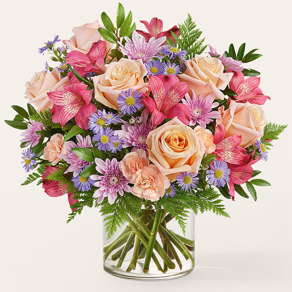 Sunset Serenade Bouquet–Flowers By Nobee